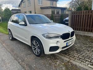 White BMW X5 2014 in Riga, with an engine capacity of 3.00 L and mileage of 224 thousand km for 21000 €, photo  on AUTOMOTO.COM.LV