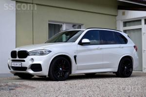 White BMW X5 2014 in Tukums, with an engine capacity of 3.00 L and mileage of 276 thousand km for 20990 €, photo 7 on AUTOMOTO.COM.LV