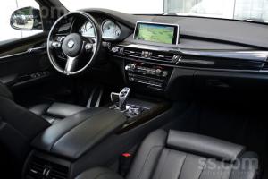 White BMW X5 2014 in Tukums, with an engine capacity of 3.00 L and mileage of 276 thousand km for 20990 €, photo 13 on AUTOMOTO.COM.LV