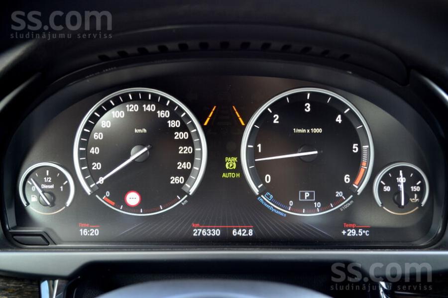 White BMW X5 2014 in Tukums, with an engine capacity of 3.00 L and mileage of 276 thousand km for 20990 €, photo 20 on AUTOMOTO.COM.LV