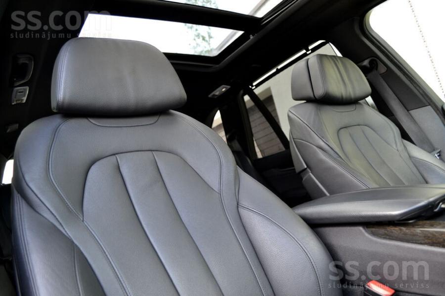 White BMW X5 2014 in Tukums, with an engine capacity of 3.00 L and mileage of 276 thousand km for 20990 €, photo 30 on AUTOMOTO.COM.LV