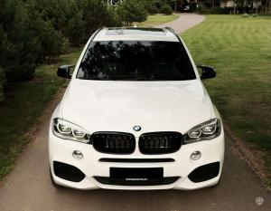 Balts BMW X5 2014 Viļņa, ar dzinēja tilpumu 2.99 L un nobraukumu 244 tūkst. km par 18490 €, foto  vietnē AUTOMOTO.COM.LV