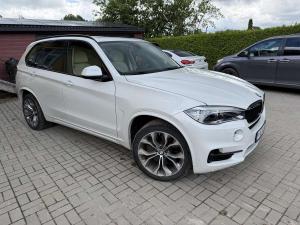 Balts BMW X5 2014 Kauņa, ar dzinēja tilpumu 4.40 L un nobraukumu 84 tūkst. km par 19500 €, foto  vietnē AUTOMOTO.COM.LV