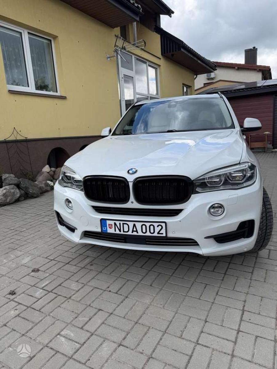 Balts BMW X5 2014 Kauņa, ar dzinēja tilpumu 4.40 L un nobraukumu 84 tūkst. km par 19500 €, foto 3 vietnē AUTOMOTO.COM.LV