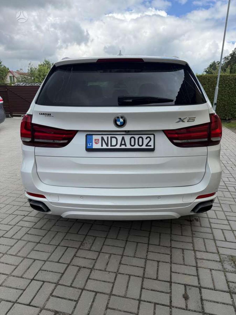 Balts BMW X5 2014 Kauņa, ar dzinēja tilpumu 4.40 L un nobraukumu 84 tūkst. km par 19500 €, foto 5 vietnē AUTOMOTO.COM.LV