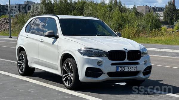 Balts BMW X5 2014 Rīga, ar dzinēja tilpumu 3.00 L un nobraukumu 202 tūkst. km par 22500 €, foto 1 vietnē AUTOMOTO.COM.LV