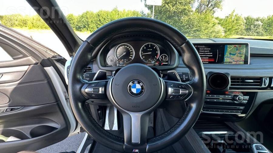 Balts BMW X5 2014 Rīga, ar dzinēja tilpumu 3.00 L un nobraukumu 202 tūkst. km par 22500 €, foto 25 vietnē AUTOMOTO.COM.LV