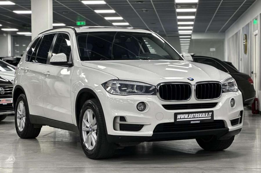 Balts BMW X5 2014 Klaipėda, ar dzinēja tilpumu 2.00 L un nobraukumu 159 tūkst. km par 17750 €, foto 1 vietnē AUTOMOTO.COM.LV