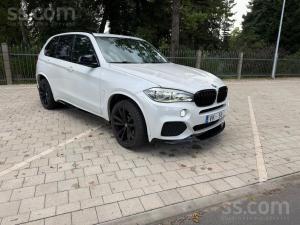 White BMW X5 2014 in Riga, with an engine capacity of 3.00 L and mileage of 225 thousand km for 19900 €, photo  on AUTOMOTO.COM.LV