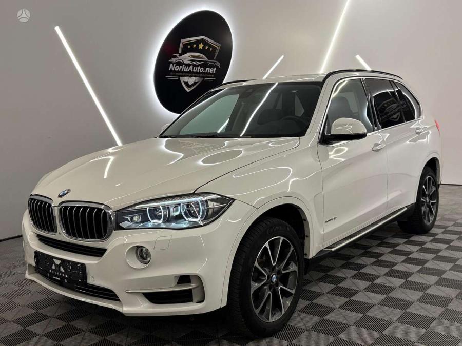 White BMW X5 2015 in Marijampole, with an engine capacity of 2.99 L and mileage of 198 thousand km for 19500 €, photo 31 on AUTOMOTO.COM.LV
