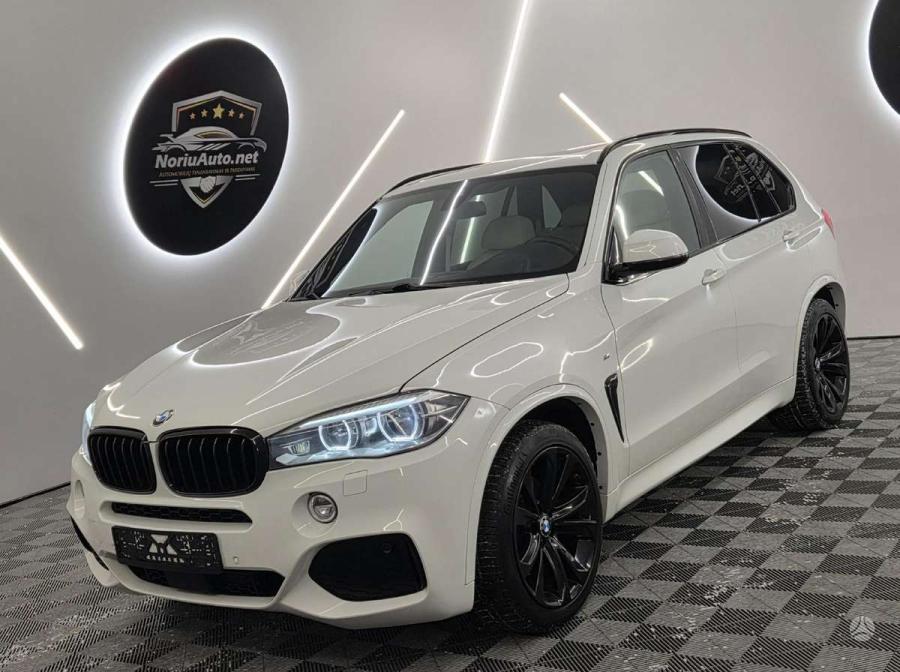 White BMW X5 2015 in Marijampole, with an engine capacity of 2.99 L and mileage of 263 thousand km for 22999 €, photo 35 on AUTOMOTO.COM.LV
