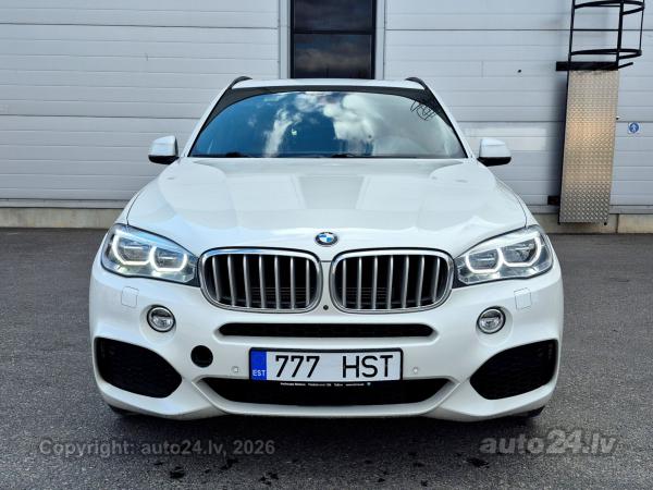 White BMW X5 2015 in Tartu, with an engine capacity of 2.00 L and mileage of 177 thousand km for 23900 €, photo 4 on AUTOMOTO.COM.LV