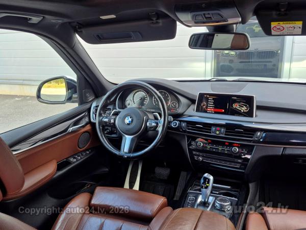White BMW X5 2015 in Tartu, with an engine capacity of 2.00 L and mileage of 177 thousand km for 23900 €, photo 9 on AUTOMOTO.COM.LV