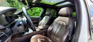 White BMW X5 2015 in Riga, with an engine capacity of 3.00 L and mileage of 184 thousand km for 22300 €, photo 7 on AUTOMOTO.COM.LV