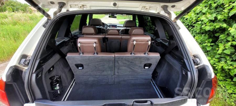 White BMW X5 2015 in Riga, with an engine capacity of 3.00 L and mileage of 184 thousand km for 22300 €, photo 12 on AUTOMOTO.COM.LV