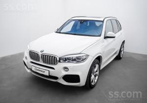 White BMW X5 2015 in Riga, with an engine capacity of 2.00 L and mileage of 189 thousand km for 23499 €, photo  on AUTOMOTO.COM.LV