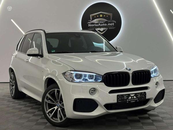 White BMW X5 2015 in Marijampole, with an engine capacity of 2.99 L and mileage of 246 thousand km for 19750 €, photo 1 on AUTOMOTO.COM.LV