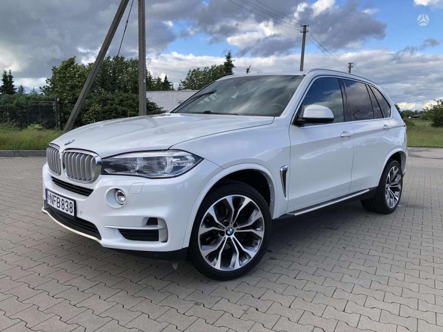 Balts BMW X5 2015 Kauņa, ar dzinēja tilpumu 2.00 L un nobraukumu 189 tūkst. km par 22000 €, foto 1 vietnē AUTOMOTO.COM.LV
