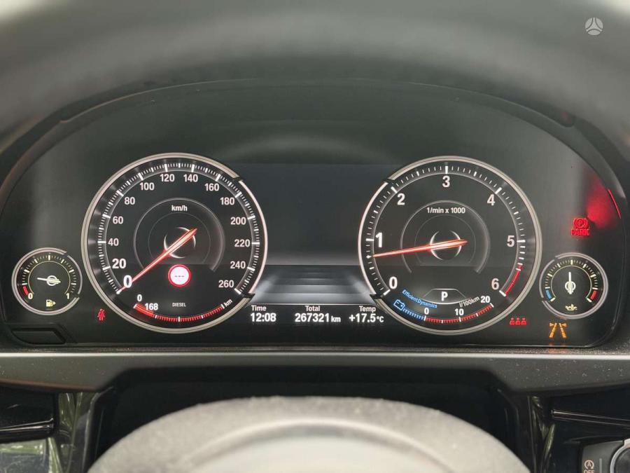 White BMW X5 2015 in Kursenai, with an engine capacity of 2.99 L and mileage of 268 thousand km for 19900 €, photo 11 on AUTOMOTO.COM.LV
