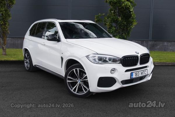 White BMW X5 2015 in Tallinn, with an engine capacity of 3.00 L and mileage of 293 thousand km for 17990 €, photo 1 on AUTOMOTO.COM.LV