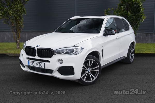 White BMW X5 2015 in Tallinn, with an engine capacity of 3.00 L and mileage of 293 thousand km for 17990 €, photo 3 on AUTOMOTO.COM.LV
