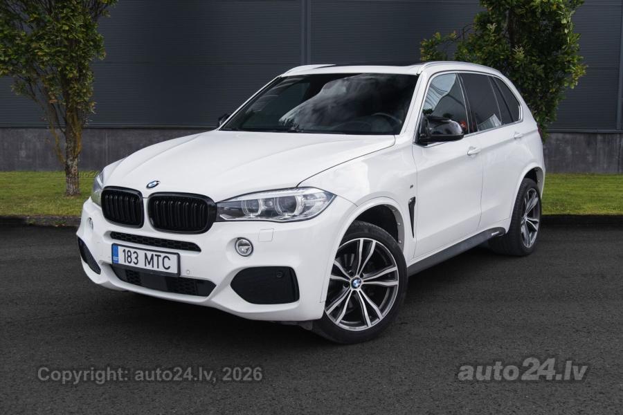 White BMW X5 2015 in Tallinn, with an engine capacity of 3.00 L and mileage of 293 thousand km for 17990 €, photo 3 on AUTOMOTO.COM.LV
