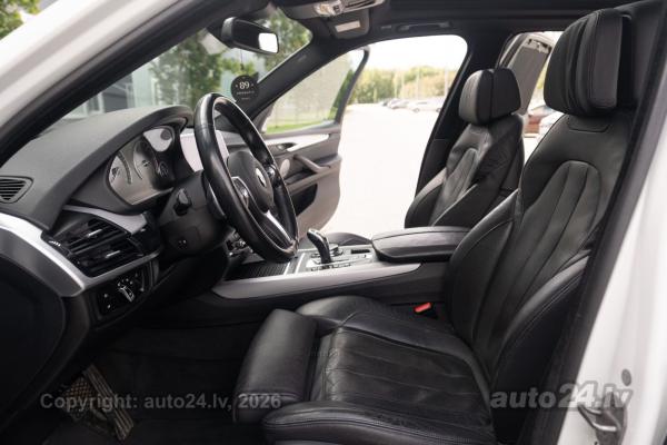White BMW X5 2015 in Tallinn, with an engine capacity of 3.00 L and mileage of 293 thousand km for 17990 €, photo 6 on AUTOMOTO.COM.LV