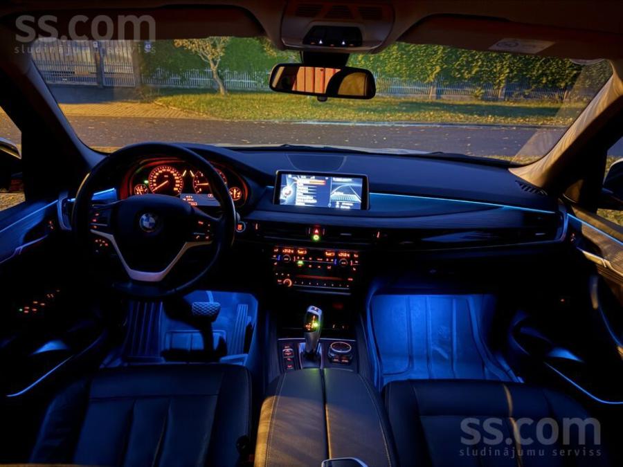 Balts BMW X5 2015 Jūrmala, ar dzinēja tilpumu 3.00 L un nobraukumu 226 tūkst. km par 16495 €, foto 9 vietnē AUTOMOTO.COM.LV
