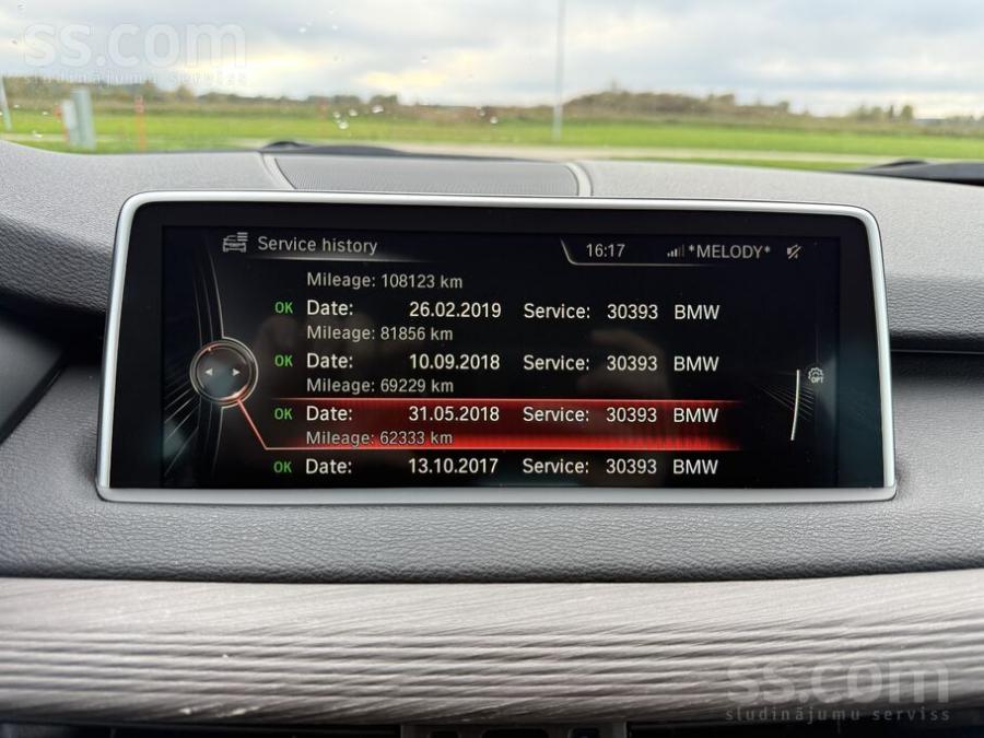 Balts BMW X5 2015 Jūrmala, ar dzinēja tilpumu 3.00 L un nobraukumu 226 tūkst. km par 16495 €, foto 12 vietnē AUTOMOTO.COM.LV