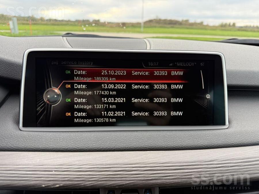 Balts BMW X5 2015 Jūrmala, ar dzinēja tilpumu 3.00 L un nobraukumu 226 tūkst. km par 16495 €, foto 14 vietnē AUTOMOTO.COM.LV