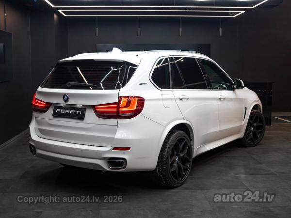 White BMW X5 2016 in Tallinn, with an engine capacity of 2.00 L and mileage of 132 thousand km for 25900 €, photo 3 on AUTOMOTO.COM.LV