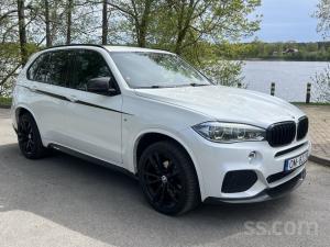 White BMW X5 2016 in Riga, with an engine capacity of 3.00 L and mileage of 206 thousand km for 25500 €, photo  on AUTOMOTO.COM.LV