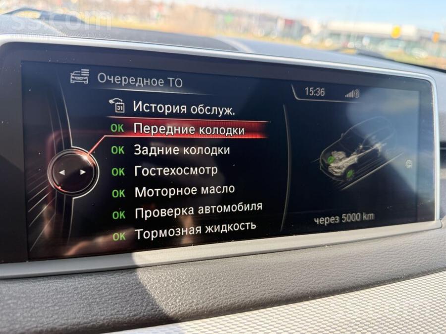 Белый БМВ Х5 2016 в Лиепая, объемом двигателя 3.00 л и пробегом 189 тыс. км за 30000 €, фото 19 на AUTOMOTO.COM.LV