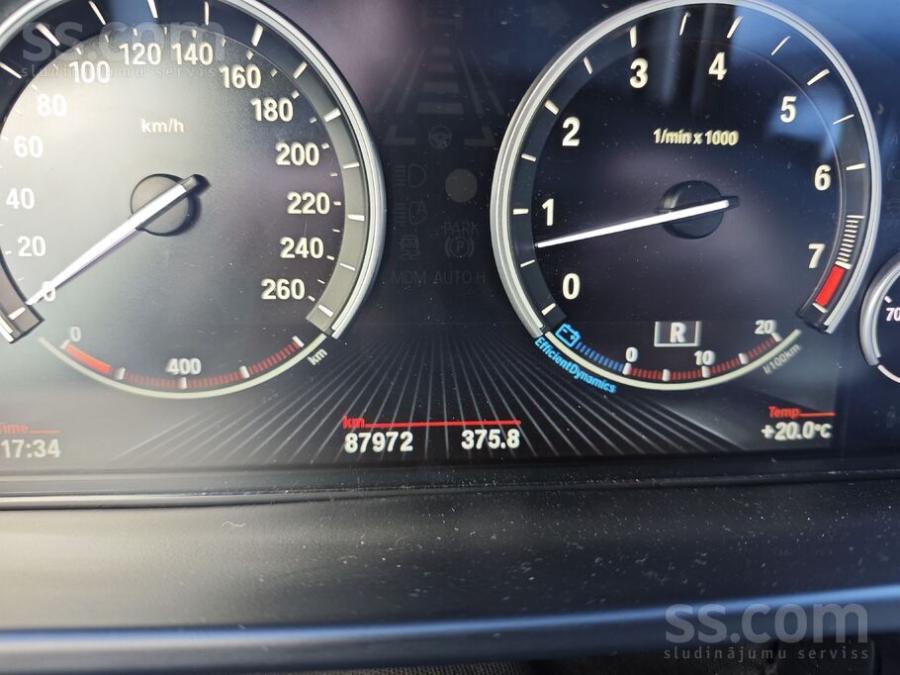 White BMW X5 2016 in Riga, with an engine capacity of 3.00 L and mileage of 88 thousand km for 19900 €, photo 17 on AUTOMOTO.COM.LV