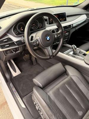White BMW X5 2016 in Trakai, with an engine capacity of 2.99 L and mileage of 224 thousand km for 22000 €, photo 14 on AUTOMOTO.COM.LV