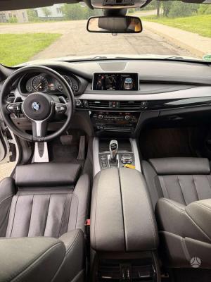 White BMW X5 2016 in Trakai, with an engine capacity of 2.99 L and mileage of 224 thousand km for 22000 €, photo 15 on AUTOMOTO.COM.LV