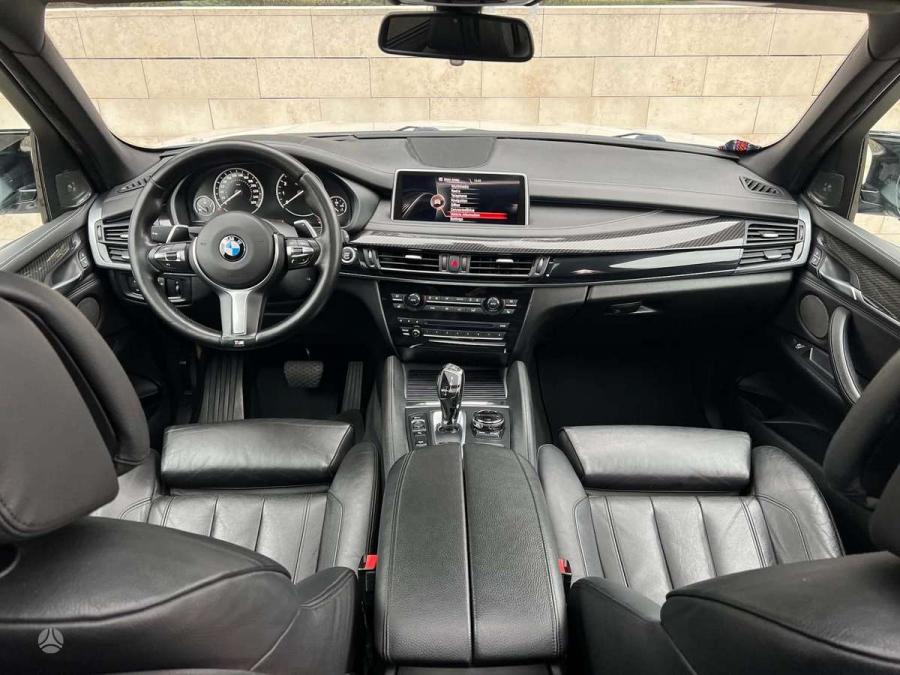 Balts BMW X5 2016 Viļņa, ar dzinēja tilpumu 4.40 L un nobraukumu 152 tūkst. km par 15900 €, foto 14 vietnē AUTOMOTO.COM.LV