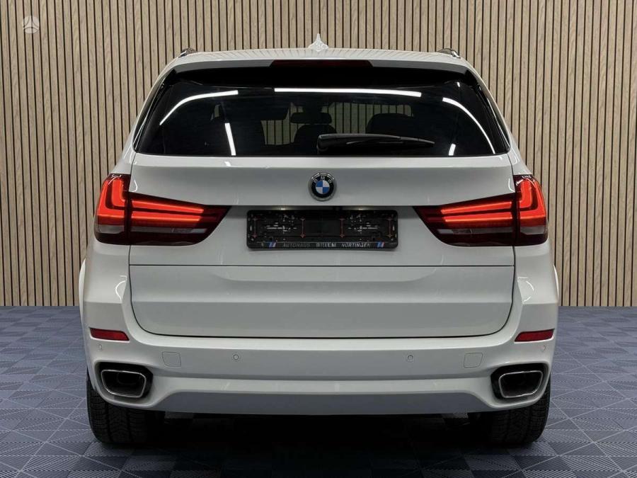White BMW X5 2016 in Marijampole, with an engine capacity of 2.99 L and mileage of 255 thousand km for 20750 €, photo 8 on AUTOMOTO.COM.LV