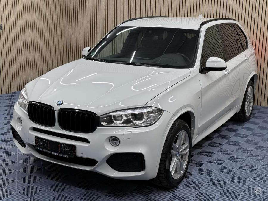 White BMW X5 2016 in Marijampole, with an engine capacity of 2.99 L and mileage of 255 thousand km for 20750 €, photo 11 on AUTOMOTO.COM.LV
