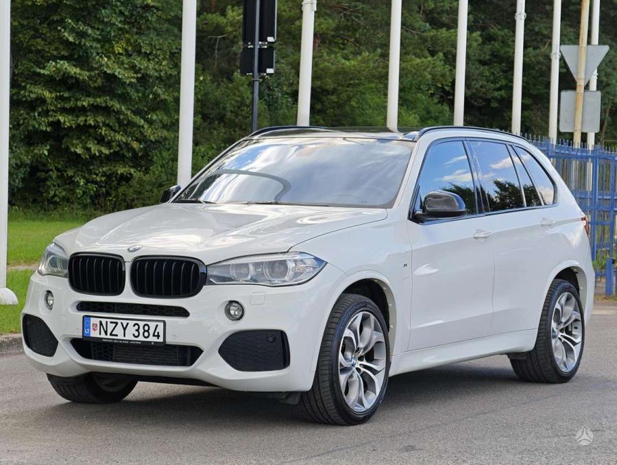 Balts BMW X5 2016 Viļņa, ar dzinēja tilpumu 3.00 L un nobraukumu 155 tūkst. km par 22000 €, foto 5 vietnē AUTOMOTO.COM.LV