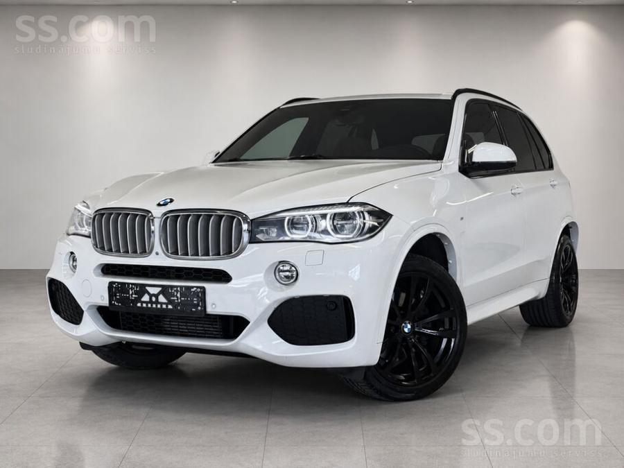 White BMW X5 2016 in Tukums, with an engine capacity of 3.00 L and mileage of 177 thousand km for 22777 €, photo 1 on AUTOMOTO.COM.LV