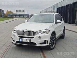 White BMW X5 2016 in Riga, with an engine capacity of 3.00 L and mileage of 92 thousand km for 17900 €, photo  on AUTOMOTO.COM.LV