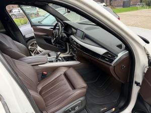White BMW X5 2016 in Vilnius, with an engine capacity of 3.00 L and mileage of 155 thousand km for 18500 €, photo 27 on AUTOMOTO.COM.LV