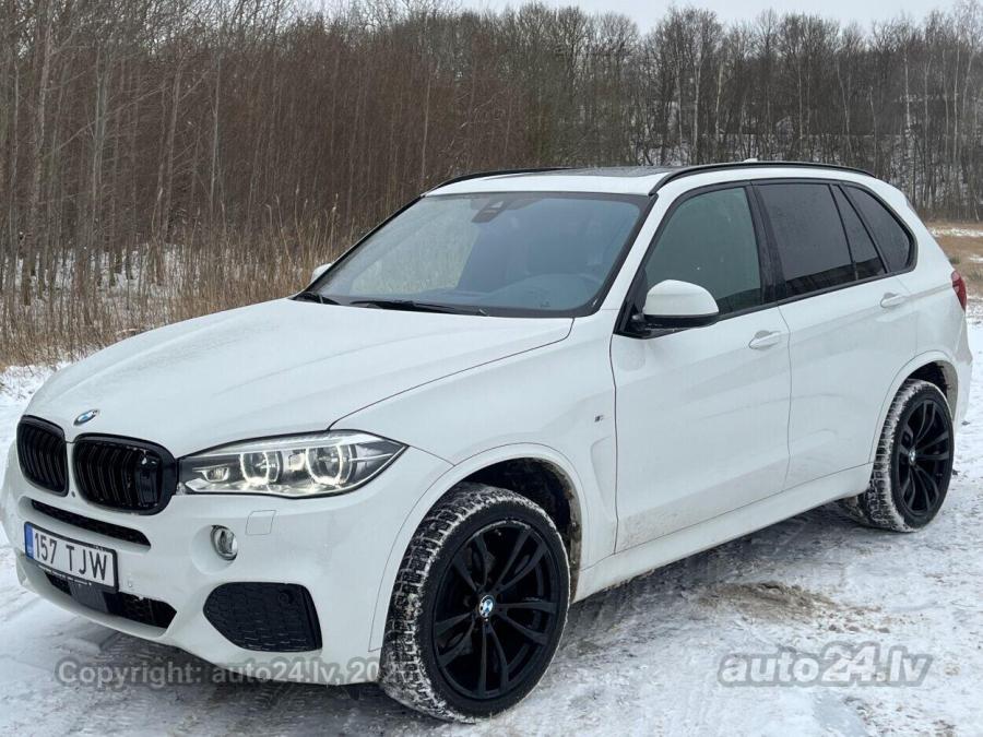 White BMW X5 2017 in Tallinn, with an engine capacity of 3.00 L and mileage of 217 thousand km for 25900 €, photo 3 on AUTOMOTO.COM.LV