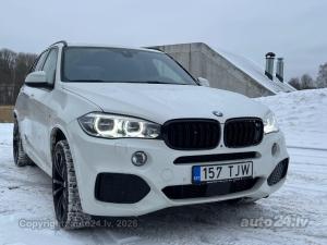 White BMW X5 2017 in Tallinn, with an engine capacity of 3.00 L and mileage of 217 thousand km for 25900 €, photo 5 on AUTOMOTO.COM.LV