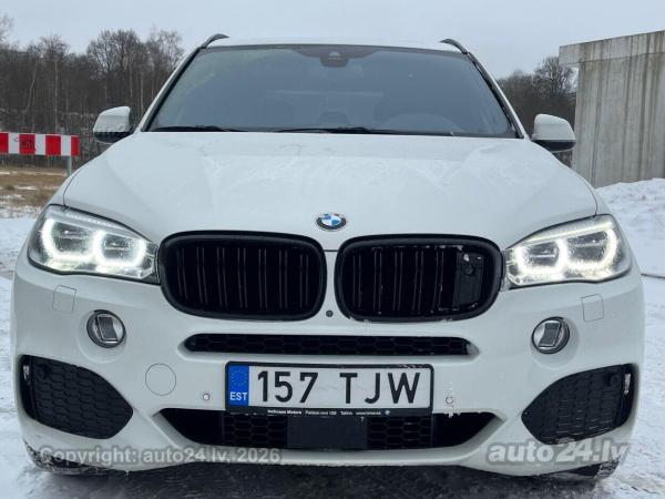 White BMW X5 2017 in Tallinn, with an engine capacity of 3.00 L and mileage of 217 thousand km for 25900 €, photo 8 on AUTOMOTO.COM.LV
