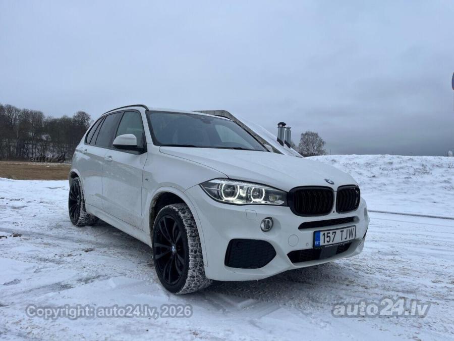 White BMW X5 2017 in Tallinn, with an engine capacity of 3.00 L and mileage of 217 thousand km for 25900 €, photo 9 on AUTOMOTO.COM.LV