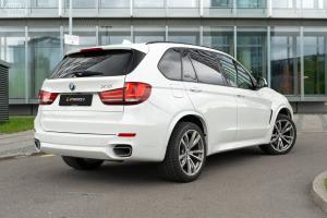 White BMW X5 2017 in Vilnius, with an engine capacity of 3.00 L and mileage of 141 thousand km for 23950 €, photo 12 on AUTOMOTO.COM.LV