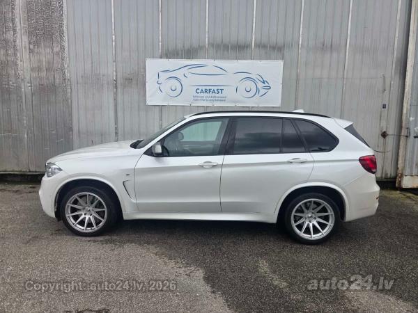 White BMW X5 2017 in Tallinn, with an engine capacity of 3.00 L and mileage of 188 thousand km for 23999 €, photo 3 on AUTOMOTO.COM.LV