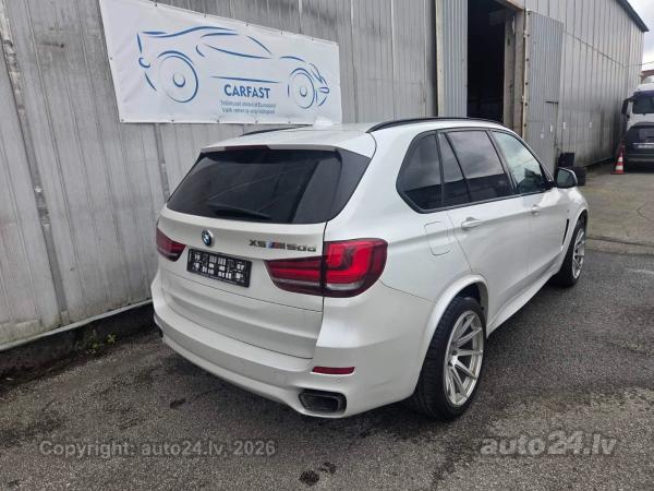 White BMW X5 2017 in Tallinn, with an engine capacity of 3.00 L and mileage of 188 thousand km for 23999 €, photo 4 on AUTOMOTO.COM.LV